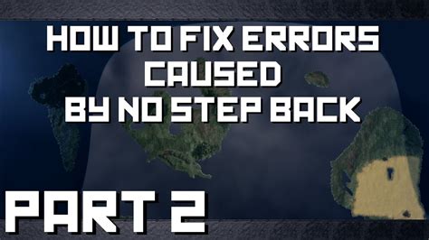Fixing No Step Back Errors Full World Hoi4 Modding Guide Part 2