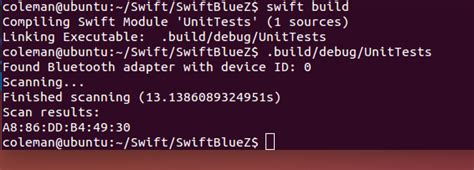 Github Madhavajay Bluez Swift Library For Linux Bluetooth C Api Bluez