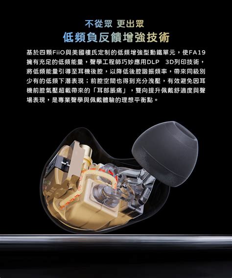 Fiio Fa19樓氏十單元動鐵mmcx單晶體純銀可換線耳機 Pchome 24h購物