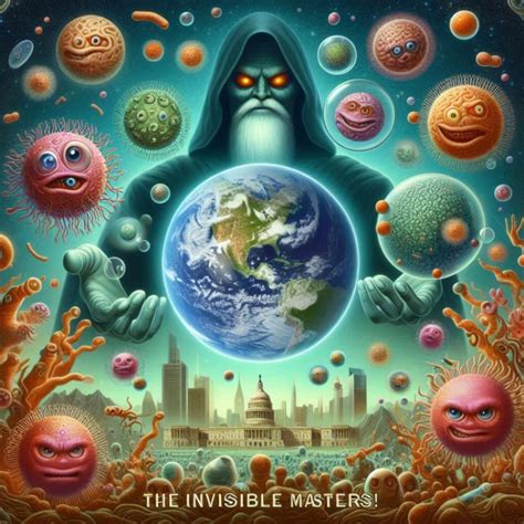 The Invisible Masters Microorganisms The True Rulers Of The World Bulb