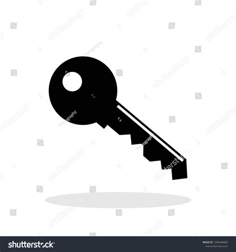 Key Icon Flat Style Security Symbol Stock Vector Royalty Free 1290448483 Shutterstock