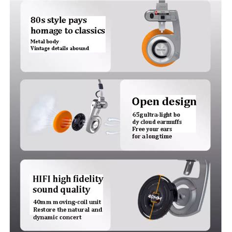 Whatplus Retro R3 ชุดหูฟังหูฟังไร ้ สายขนาดกะทัดรัดแบบพกพาถ ่ ายภาพดาวสาวเดียวกัน Shopee Thailand