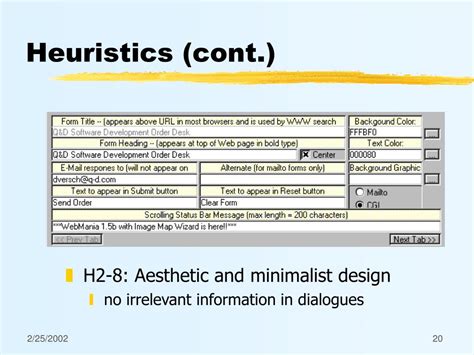 PPT Heuristic Evaluation PowerPoint Presentation Free Download ID