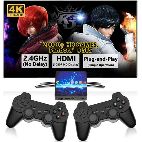 Regiisjoy 20000 In 1 Wifi Game Box 58s Arcade Stick Vgc Pcm