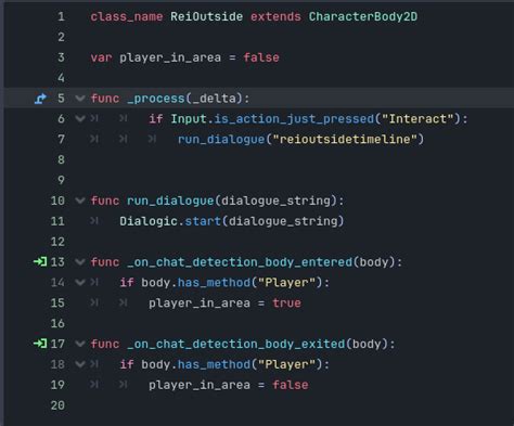 Beginner Dialogic Timeline Playing Even When Not Inside The Area2d
