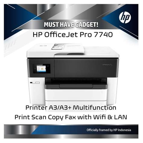 Promo Printer Hp Officejet Pro Oj A Print Scan Copy Fax Resmi Diskon Di Seller Api
