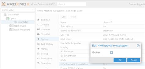How To Solve Task Error Kvm Virtualisation Configured But Not Available Either Disable In Vm