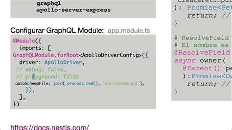 S3l03 Nest Graphql Evoluciona Tus Apis Instalar Graphql En Nest Youtube