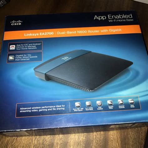 Linksys Cisco Router EA2700 Computers Tech Parts Accessories Networking On Carousell
