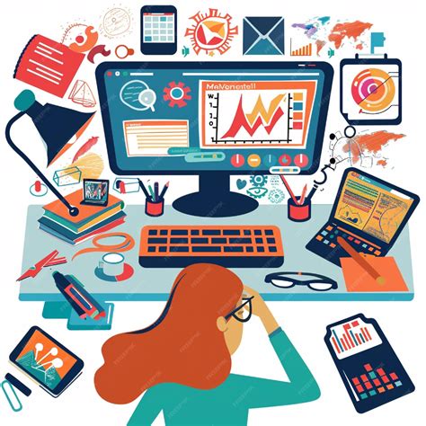 A Visual Of A Teacher Grading Assignments And Providing Feedback Using Digital Tools Premium A Visual Of A Teacher Grading Assignments And Providing Feedback Using Digital Tools Premium