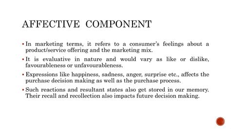 Tri Component Attitude Model Pptx