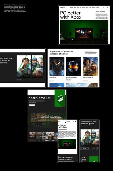 Xbox Redesign On Behance