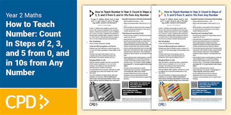 How To Teach Number In Year 2 Count In Steps Of 2 3 And 5 From 0 And In