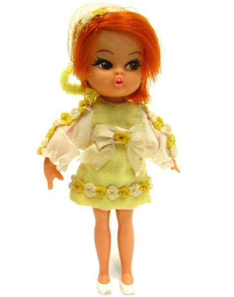 Vintage S Hasbro Dolly Darlings Honey Doll W Rare Mailer Box Hasbro