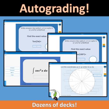 Calculus Boom Digital Task Cards Precalculus Review Bundle TPT