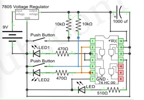 Understanding How A Nand Gate Works Breadboard