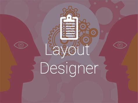 Experienced Senior Layout Designer