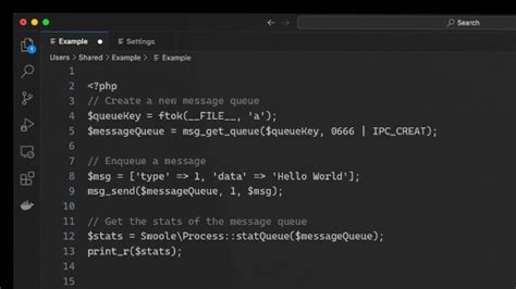 Basic Example Of Php Function Swoole Process Push