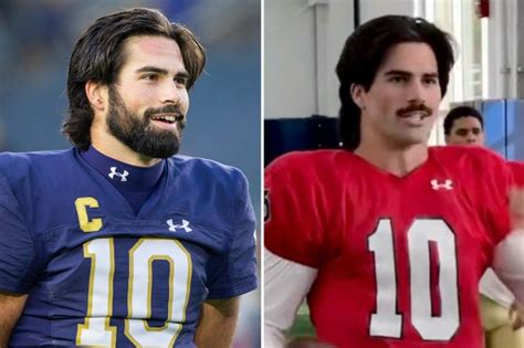 Notre Dame Qb Sam Hartman Looks Unrecognizable After College Star Shaves Off Iconic Beard In