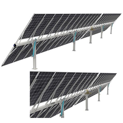 One Axis Solar Tracker Flat Single Axis Solar Tracker Solar Pv Tracker