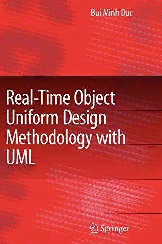 Real Time Object Uniform Design Methodology With Uml Duc 9789048174942 New