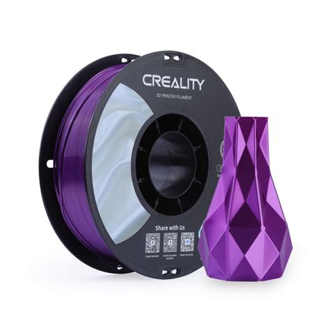 PLA Пластик для 3Д принтеров CREALITY CR-Silk Purple (Фиолетовый) 1 ...