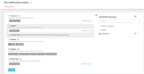 It Expert Alarm Notification Policies Schneider Electric Community