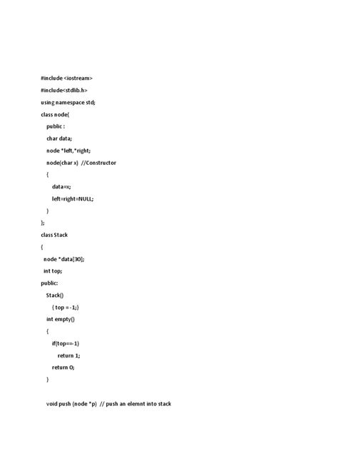 Expression Tree Creation And Traversal Pdf Programming Paradigms