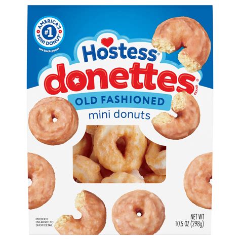 Hostess Donettes Donuts Old Fashioned Mini Main