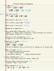Kinetics Practice Problems Understanding Rate Of Reaction And Course Hero