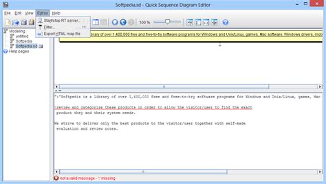 Quick Sequence Diagram Editor Download Softpedia
