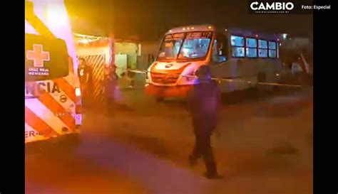 Pasajero Se Resiste A Ser Asaltado Y Lo Matan Frente A Su Novia