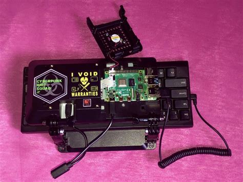 Minimalist Cyberdeck Raspberry Pi Camera Computer