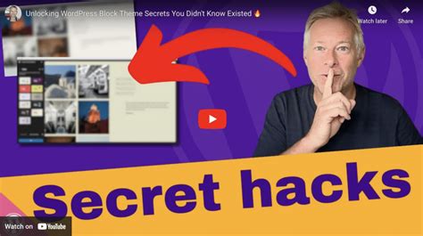 Unlocking WordPress Block Theme Secrets You Didn T Know Existed