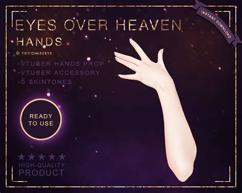 Eyes Over Heaven Hands Prop Overlay Pose Action Etsy Canada