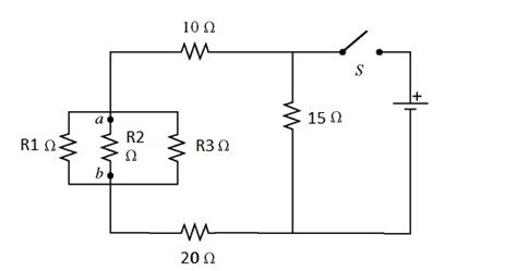 Solved In The Circuit Shown In Figure An Ideal Ohmmeter Is