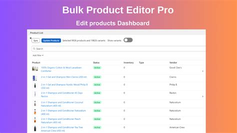 bulkeasy ‑ product editor bulk product editor shopify app with