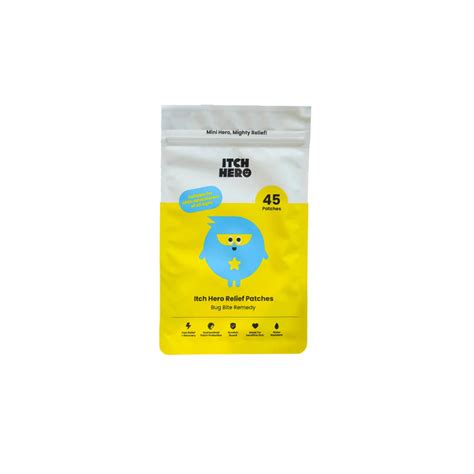 Itch Hero Relief Patches One Pack Motherswork Singapore Motherswork