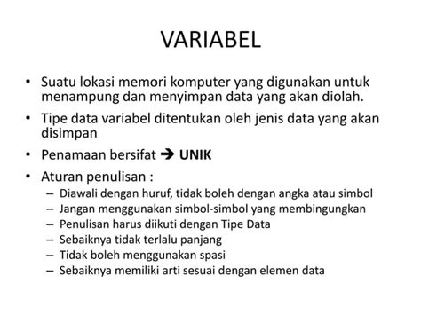 Struktur Algoritma Dan Tipe Datapptx Do Ppt