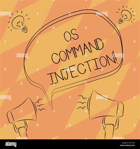 Text Sign Showing Os Comanalysisd Injection Conceptual Photo Attack Technique Used For Illegal