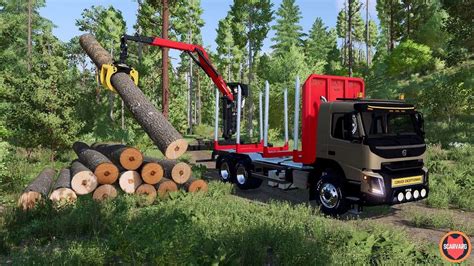 Fs22 Volvo Fmx Forestry V1 0 Fs 22 Forestry Mod Download