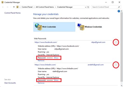 How To Find Saved Passwords In Windows 10 Techcult