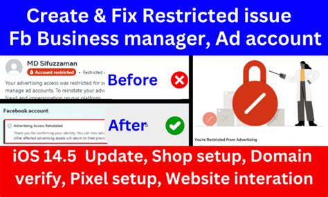 Fix Issue Or Create Facebook Business Manager And Ad Account By