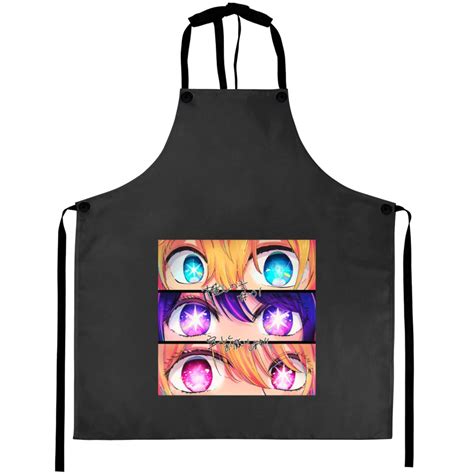 Oshi No Ko Characters Lewd Eyes Oshi No Ko Anime Aprons Sold By