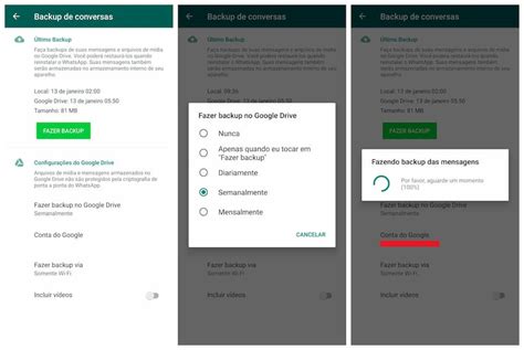 Como Fazer Backup Do Whatsapp Android Conversas E Fotos