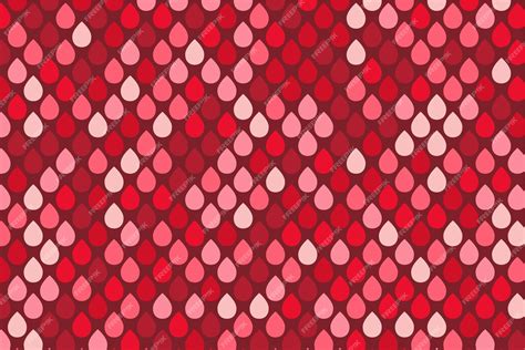 Premium Vector Pattern With Geometric Elements In Red Tones Abstract Gradient Background