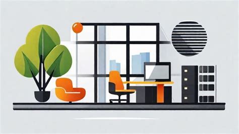 Modern Tech Startup Office Premium Ai Generated Image