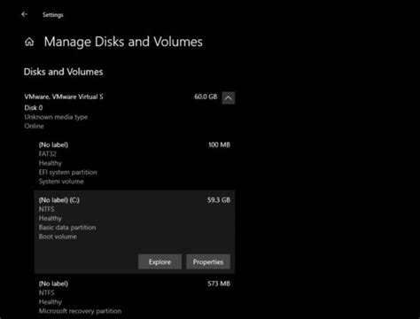 Windows 10 S New Modern Disk Partition Management Tool Leaks