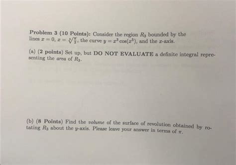 solved problem 1 10 points consider the region r1
