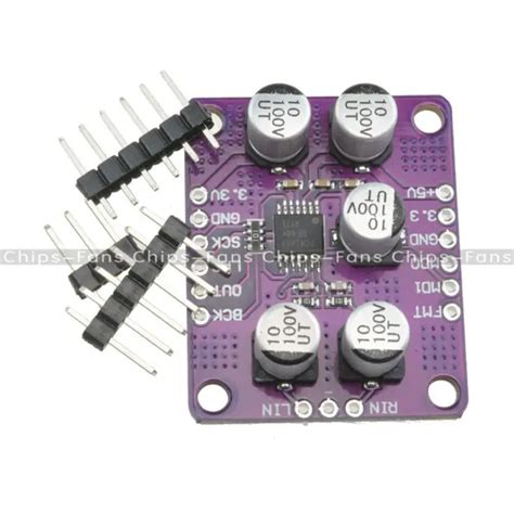 AUDIO STEREO PCM ADC Single Ended Analog Input Decoder Bit Amplifier Board PicClick UK